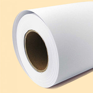 ROTOLI DI CARTA VERGATA CREMA MM 100 X 30 MT PER STAMPANTI DI ETICHETT ...